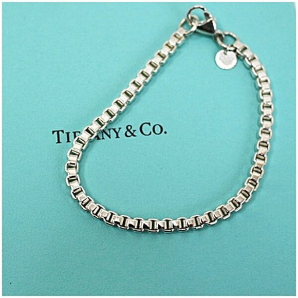 Tiffany & Co. | Jewelry | Tiffany Venetian Link Bracelet Silver 925 Tiffanyco Womens Mens | Poshmark